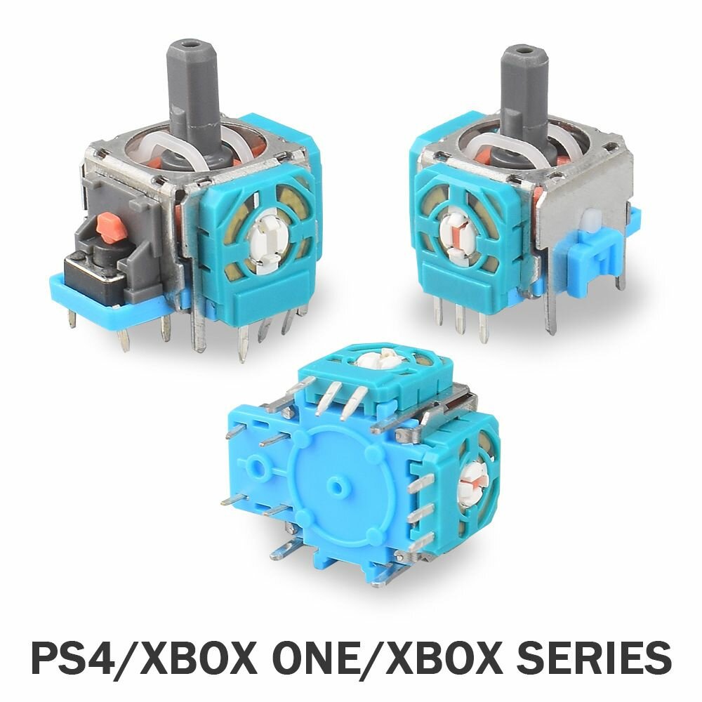 Игровой контроллер 3D-джойстик джойстик, аксессуары для ремонта, подходит для игровой консоли PS3/PS4/PS5/Xbox 360/XboxOne