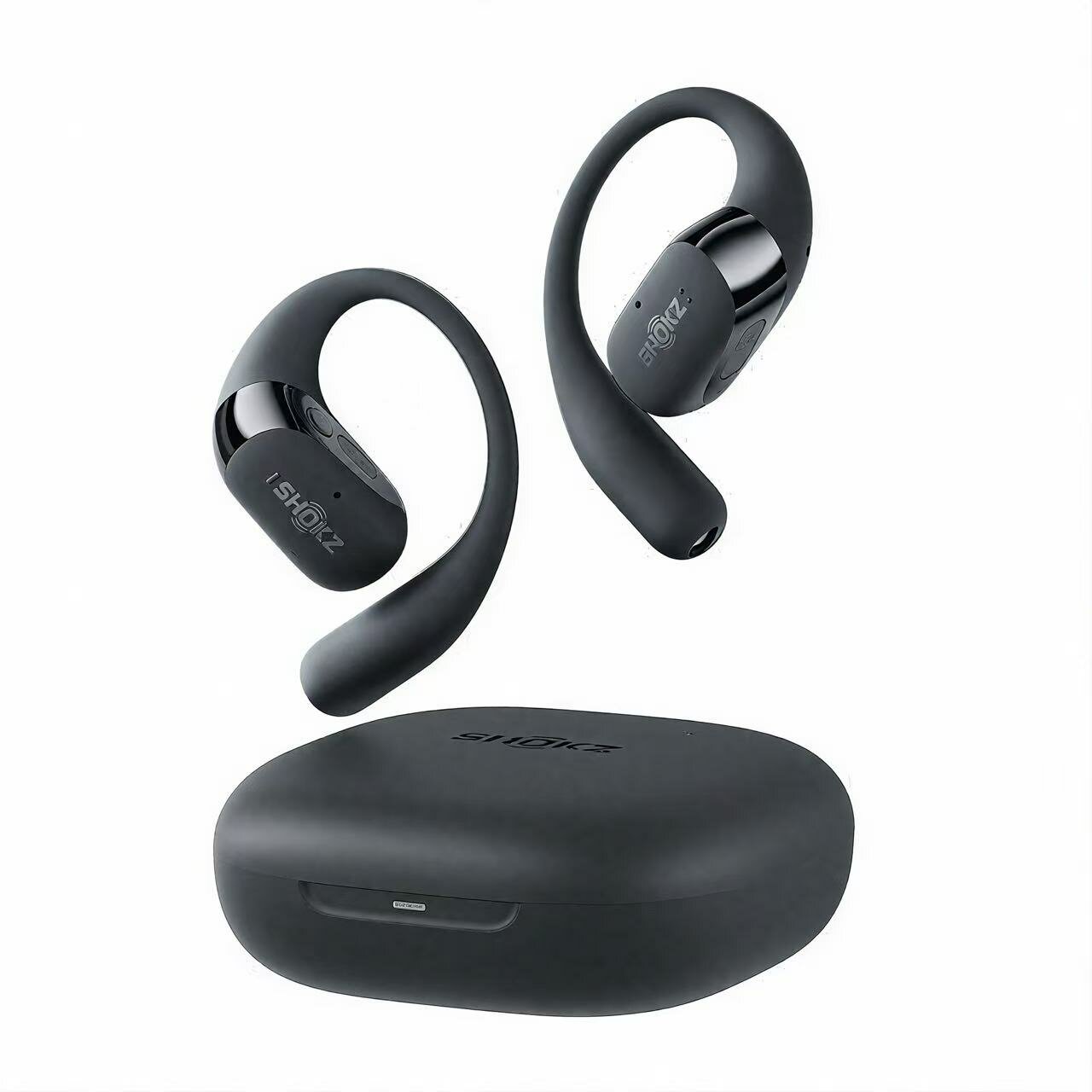 SHOKZ OpenFit 2+ Беспроводные Наушники Премиум-класса С Открытыми Ушами True Wireless (T921), черный