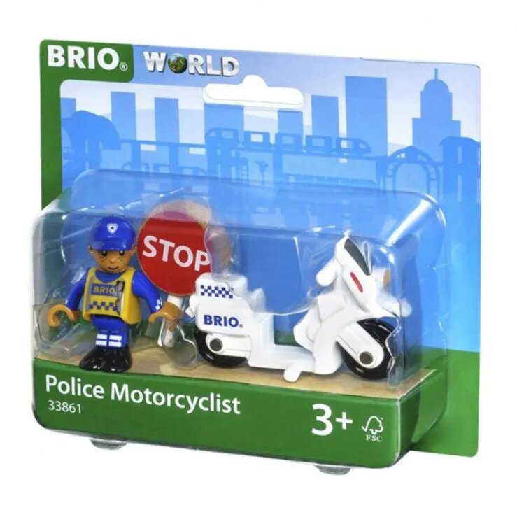 BRIO Полицейский мотоцикл-33861
