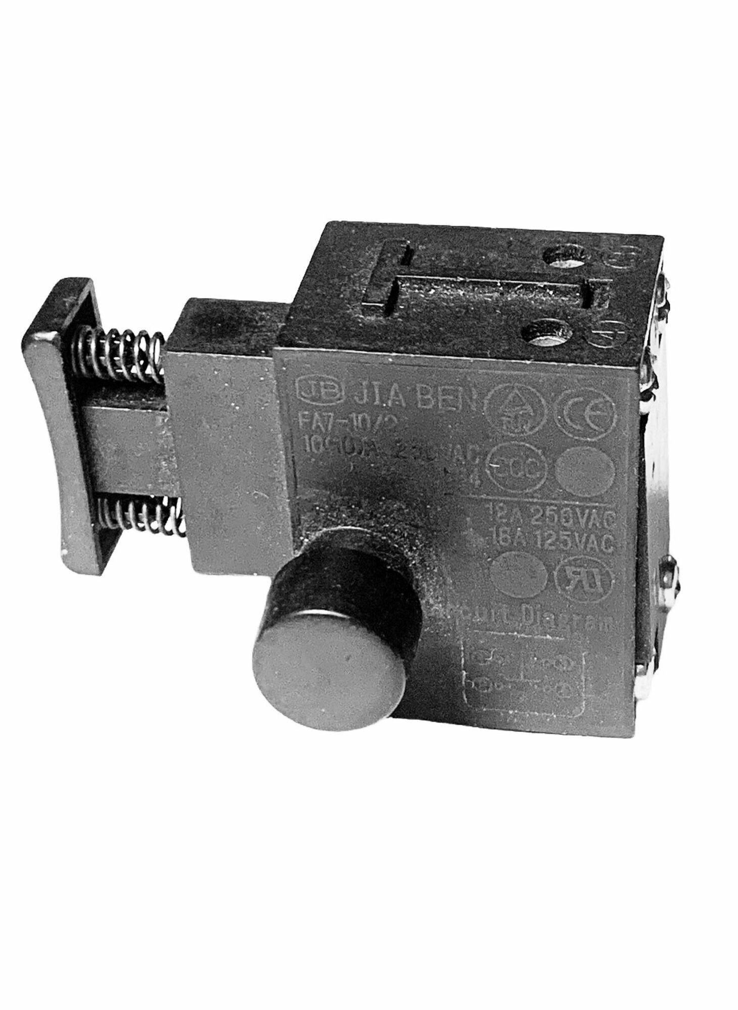 Выключатель JIA BEN, для Цепной пилы Интерскол, ПЦ-16Т, 10А, 50 мм