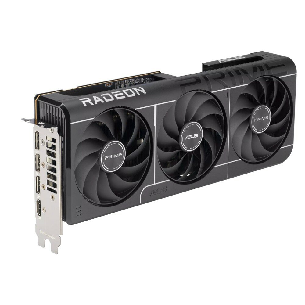 Asus Видеокарта AMD Radeon RX9070 16Gb DDR6 256 bit 3 DP HDMI 3 FAN PRIME-RX9070-O16G-EVO RTL