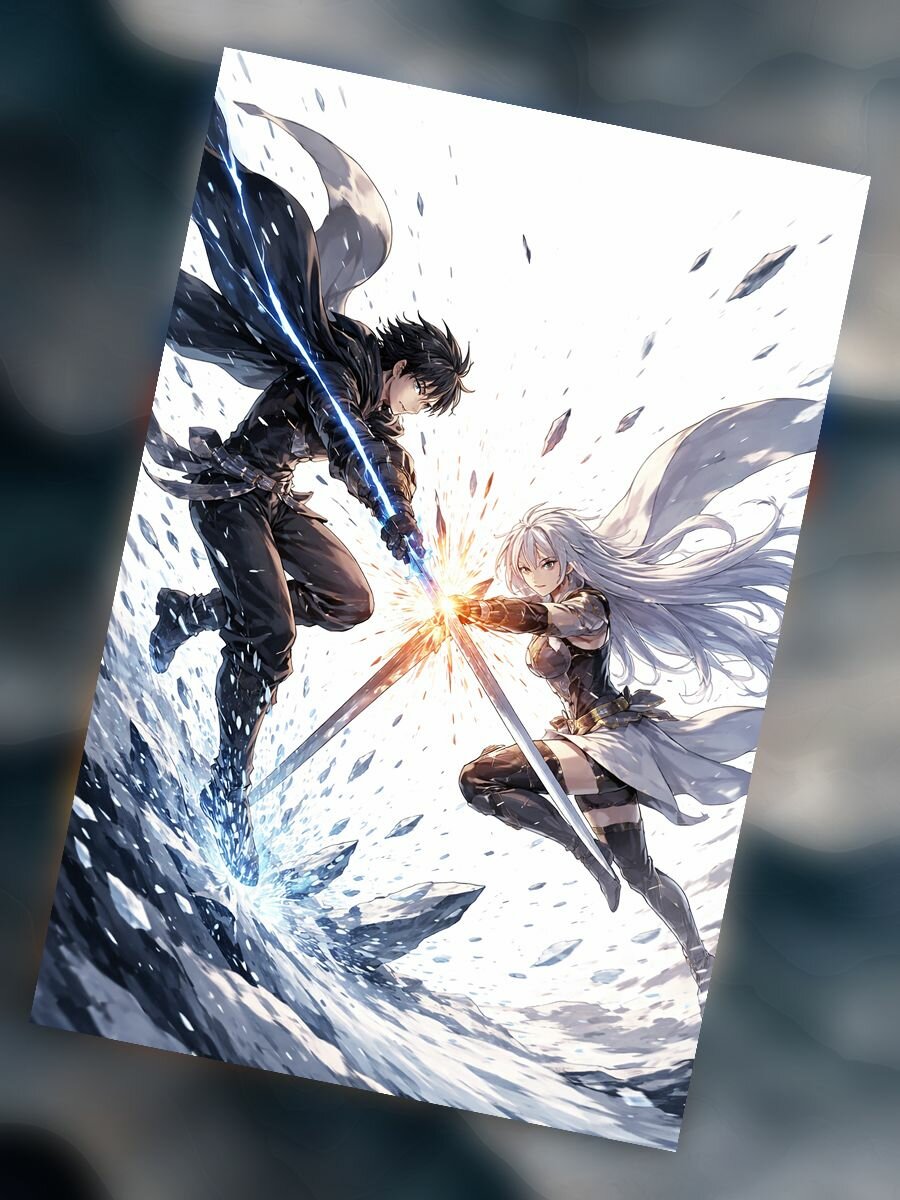 Постер "Мгновение боя", 29.7х42см, А3, глянцевый