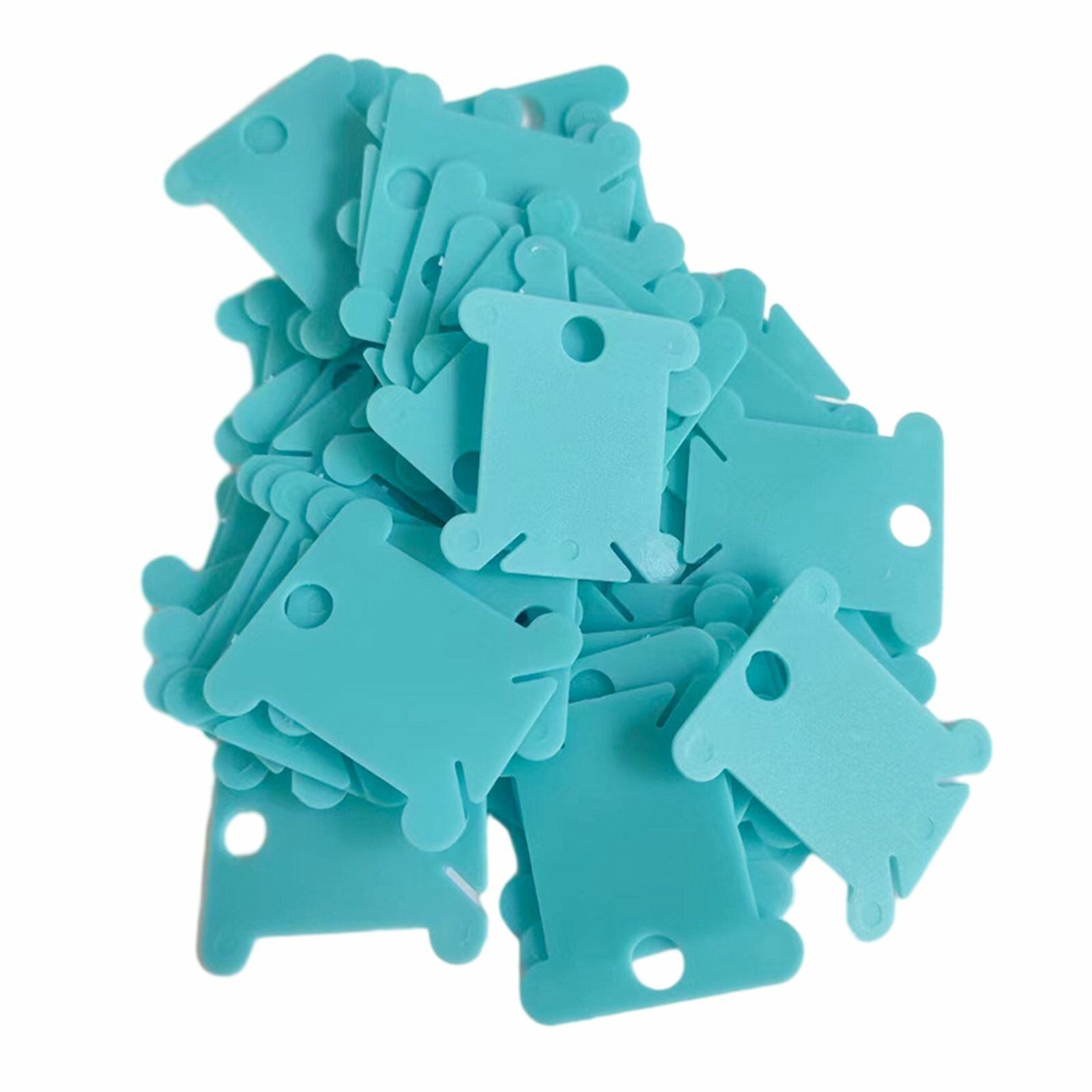 50 штук катушек для мулине органайзер ниток вышивания и шитья