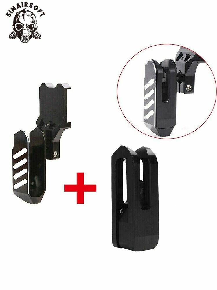 IPSC USPSA IDPA Тактический правой руки Airsoft кобура + блок вставки для 1911