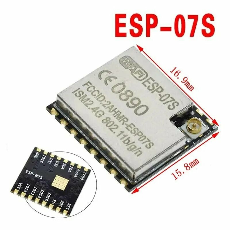 ESP8266 ESP-01 01S 07 12E 12F 32 32S ESP32-Разрядный драйвер WROOM-32U Последовательный беспроводной модуль WIFI Беспроводной приемопередатчик 2.4G для Arduino
