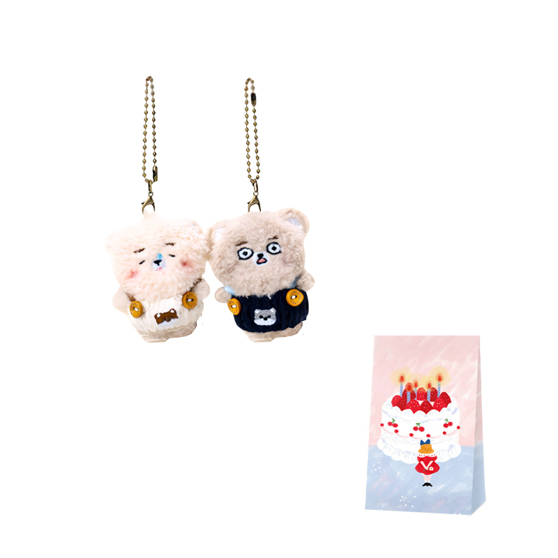 Кепка  Bold Bear Pair Plush Keychain для мужчин