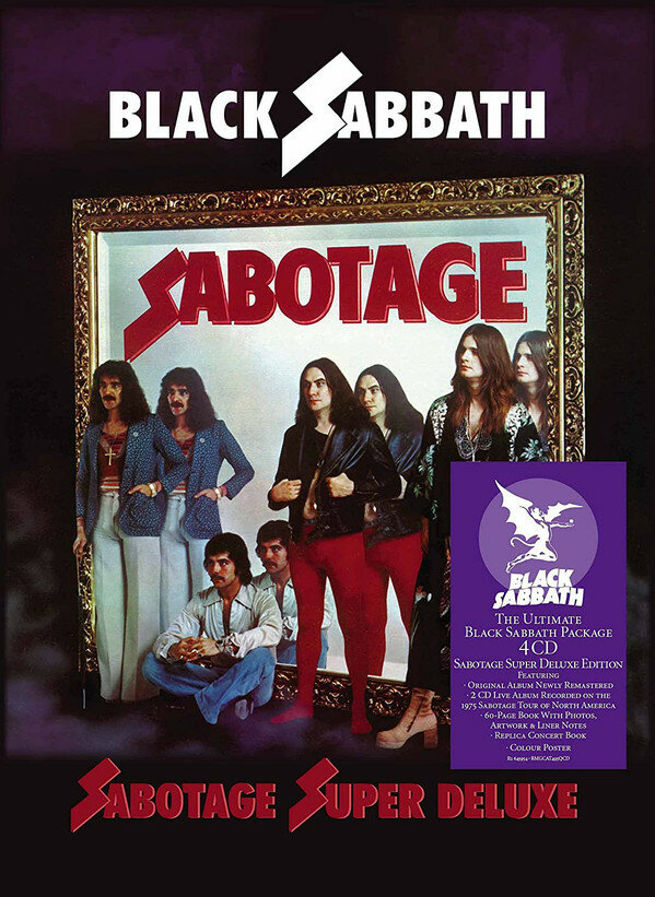 Компакт-диск Black Sabbath - Sabotage Super Deluxe (4 CD)