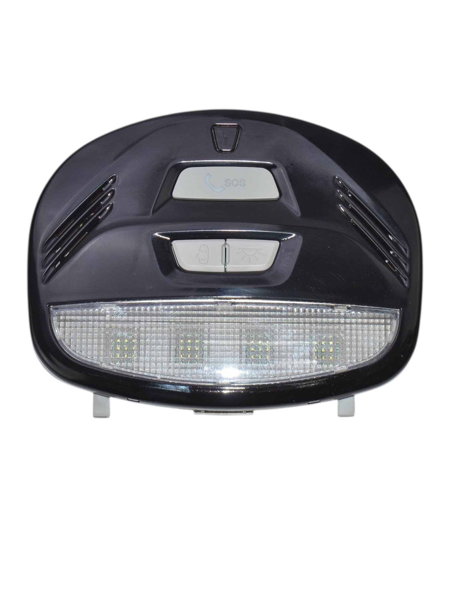 Плафон освещения передний с кнопкой SOS (глянец) Калина 2, Гранта, Гранта FL, Датсун