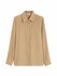 Рубашка Max Mara Collared linen shirt, размер 42