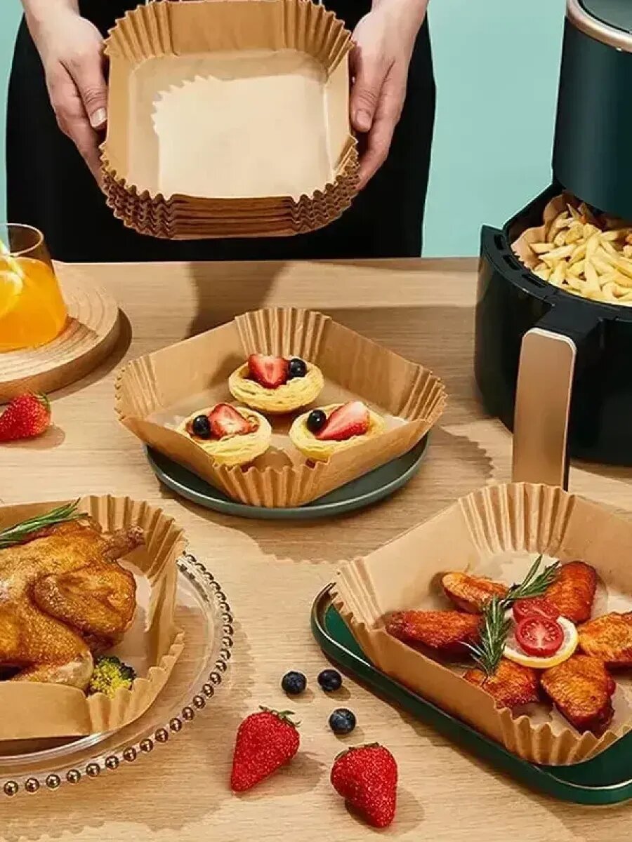 Форма для аэрогриля квадратная, 200 * 45 мм