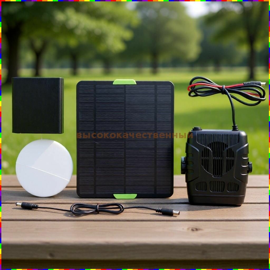 Обогреватель с солнечным питанием для теплицы и птичника