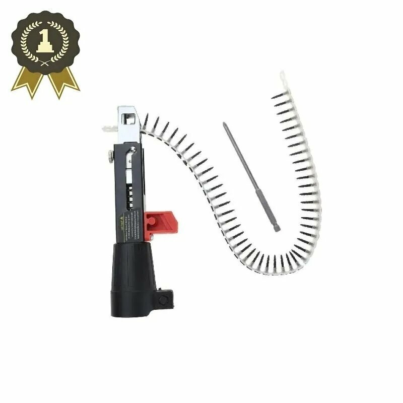 Насадка на шуруповерт с автоматической подачей шурупов, приспособление / переходник / пистолет для дрели, адаптер для быстрой выдачи саморезов на ленте, инструмент для авто вкручивания болтов