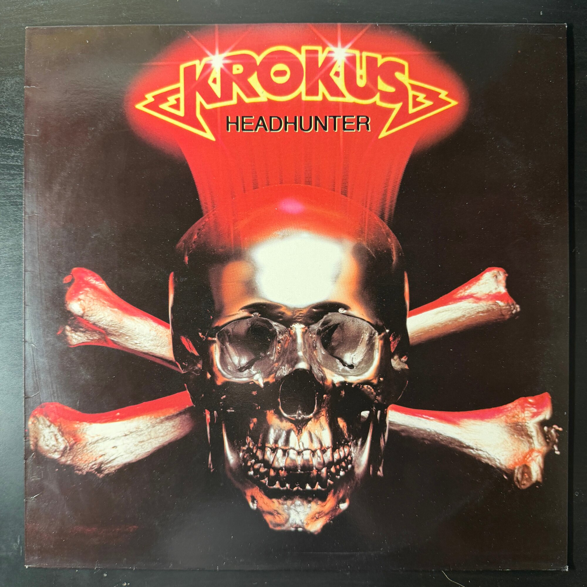 Виниловая пластинка Krokus Headhunter (Голландия 1983г.)