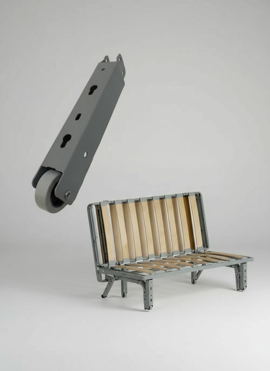 Опора D ножка для дивана Аккордеон Lamel66