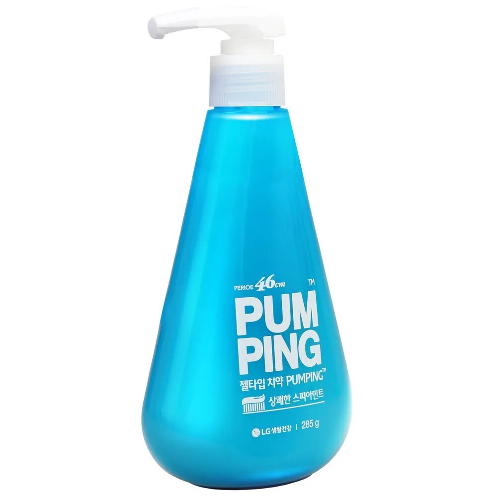 Зубной гель Perioe Pumping Original с мятой 285 г - Корейская зубная паста для профилактики зубов — фото 1