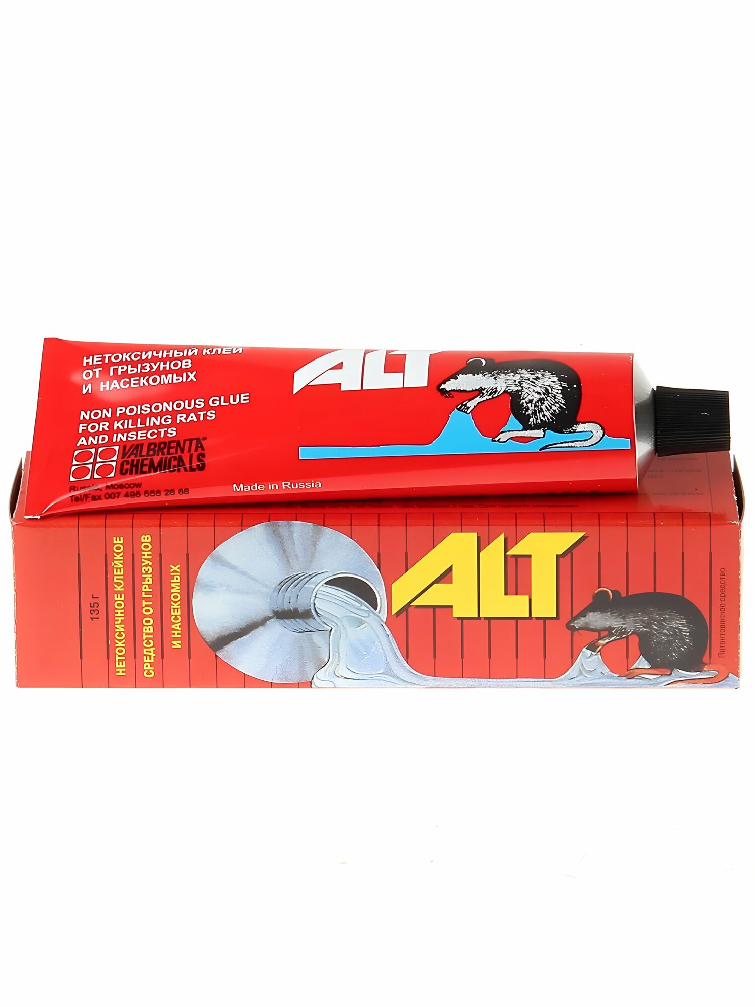 Родентицид ALT, Valbrenta Chemicals, от грызунов, клей, 135 г