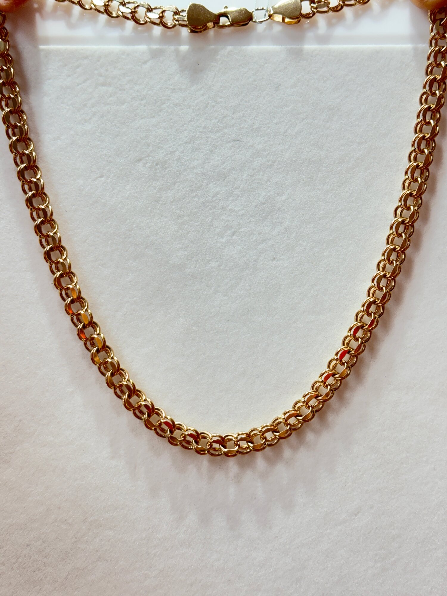 Цепь красное золото, 585 проба