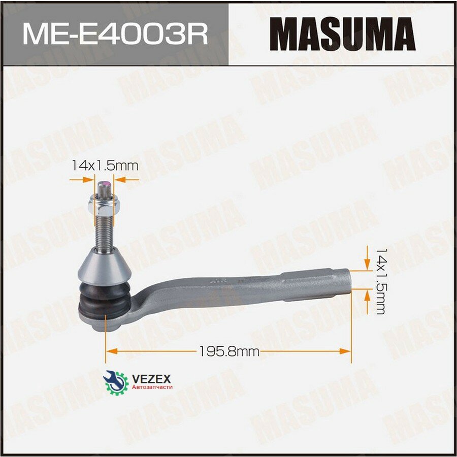 MASUMA ME-E4003R Наконечник рулевой тяги