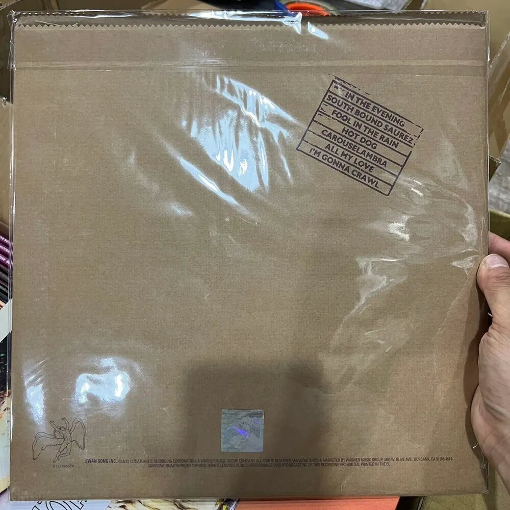 Led Zeppelin In Through The Out Door (виниловая пластинка, LP, новое, запечатано)