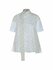Блуза Sacai Polka dot-pattern blouse, размер 44, бежевый/белый