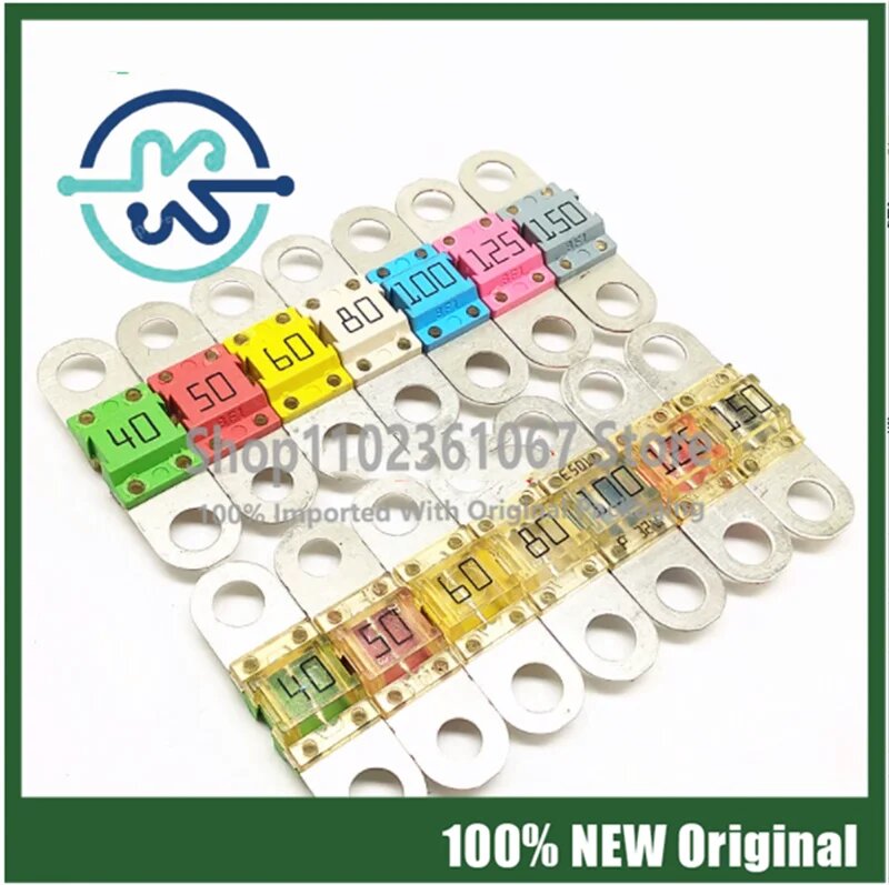 1 шт. BF1 плоский предохранитель 30A 40A 50A 60A 70A 80A 100A 125A 150A 175A 200A