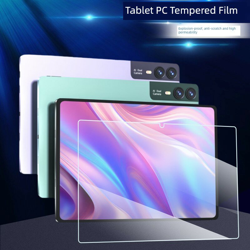 Премиум защитное стекло 13 дюймов для планшета Alpha ZYX8Pro Max, HD, 2 листа