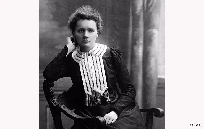 Блокнот Paperblanks Marie Curie, Science of Radioactivity фиолетовый 144 листа в линейку — фото 1
