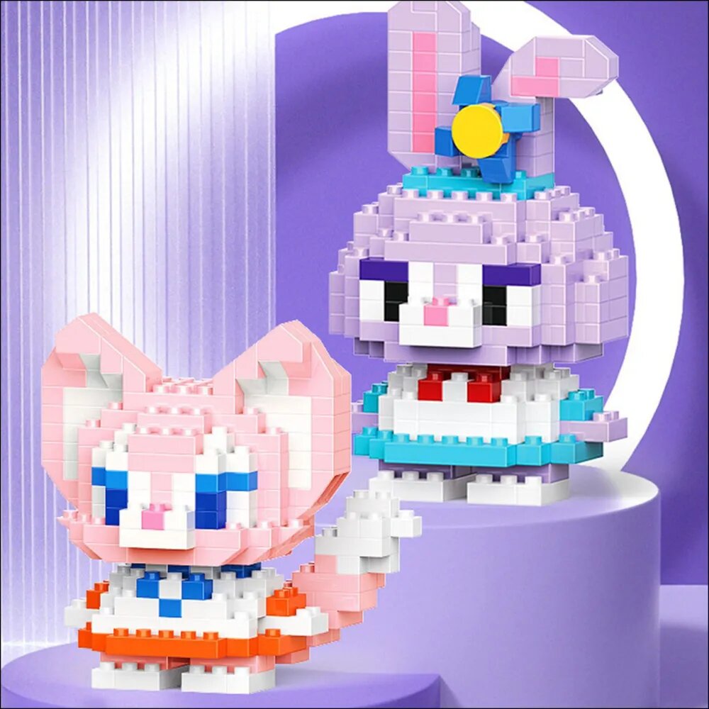 Конструктор из мини-кирпичиков "Золушка", 162 детали