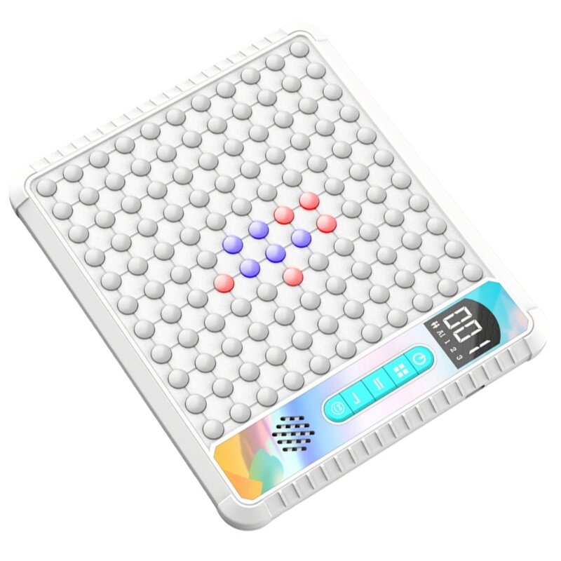 Интерактивная электронная игровая доска с разноцветными светодиодными лампочками и сенсорными датчиками 19 Различных Игр Для семейного развлечения