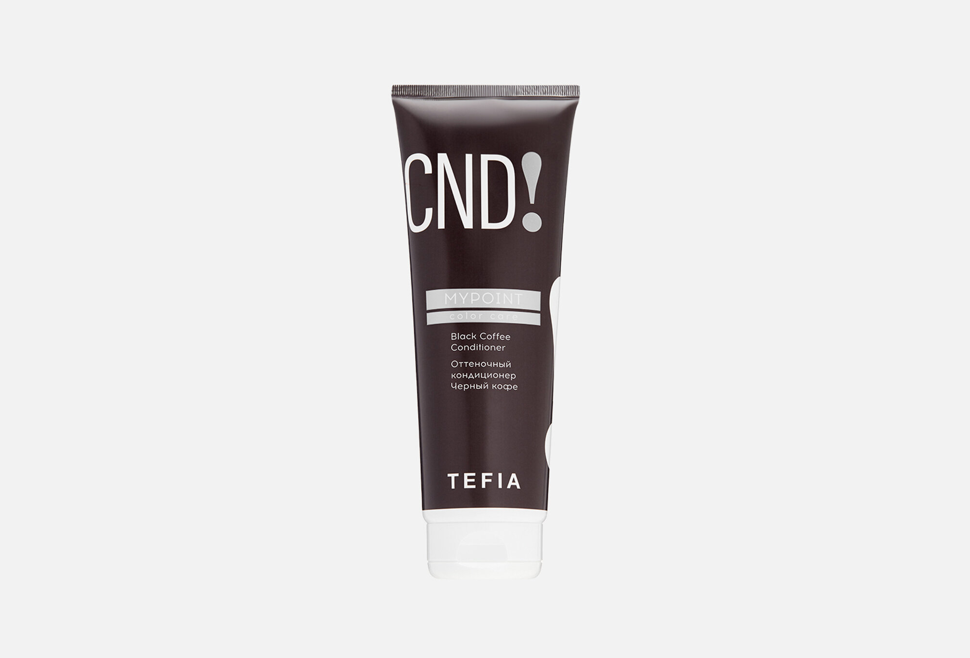 Кондиционер для волос TEFIA оттеночный "Черный кофе", 250 мл