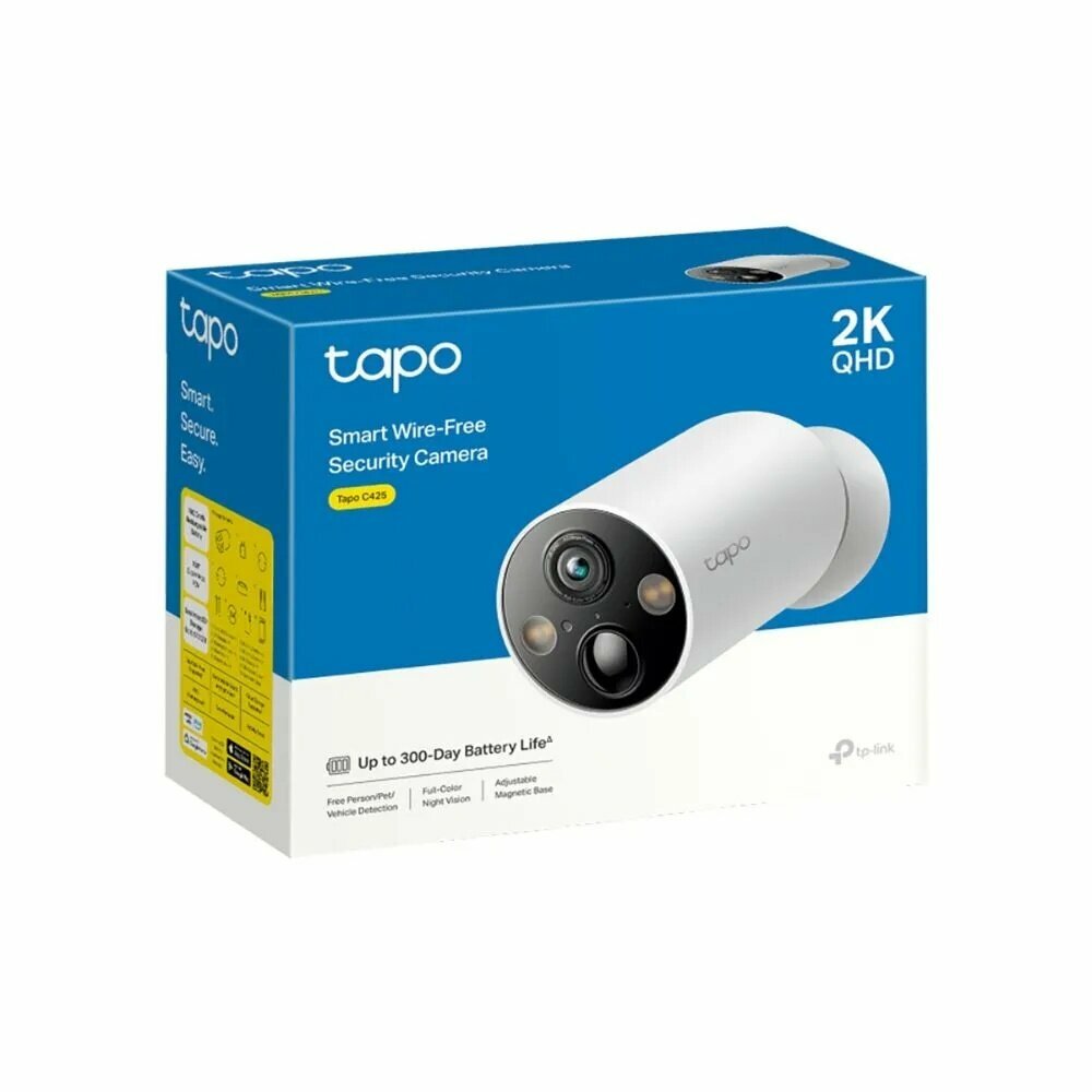 Беспроводная интеллектуальная камера безопасности TP-Link Tapo C425