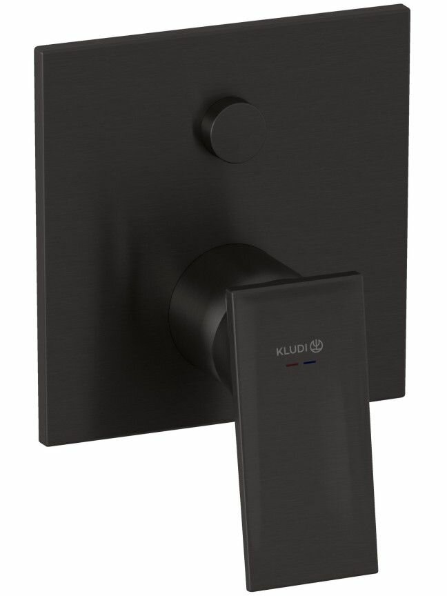 Смеситель для ванны встраиваемый KLUDI DECUS 54759N275 (оружейная сталь)