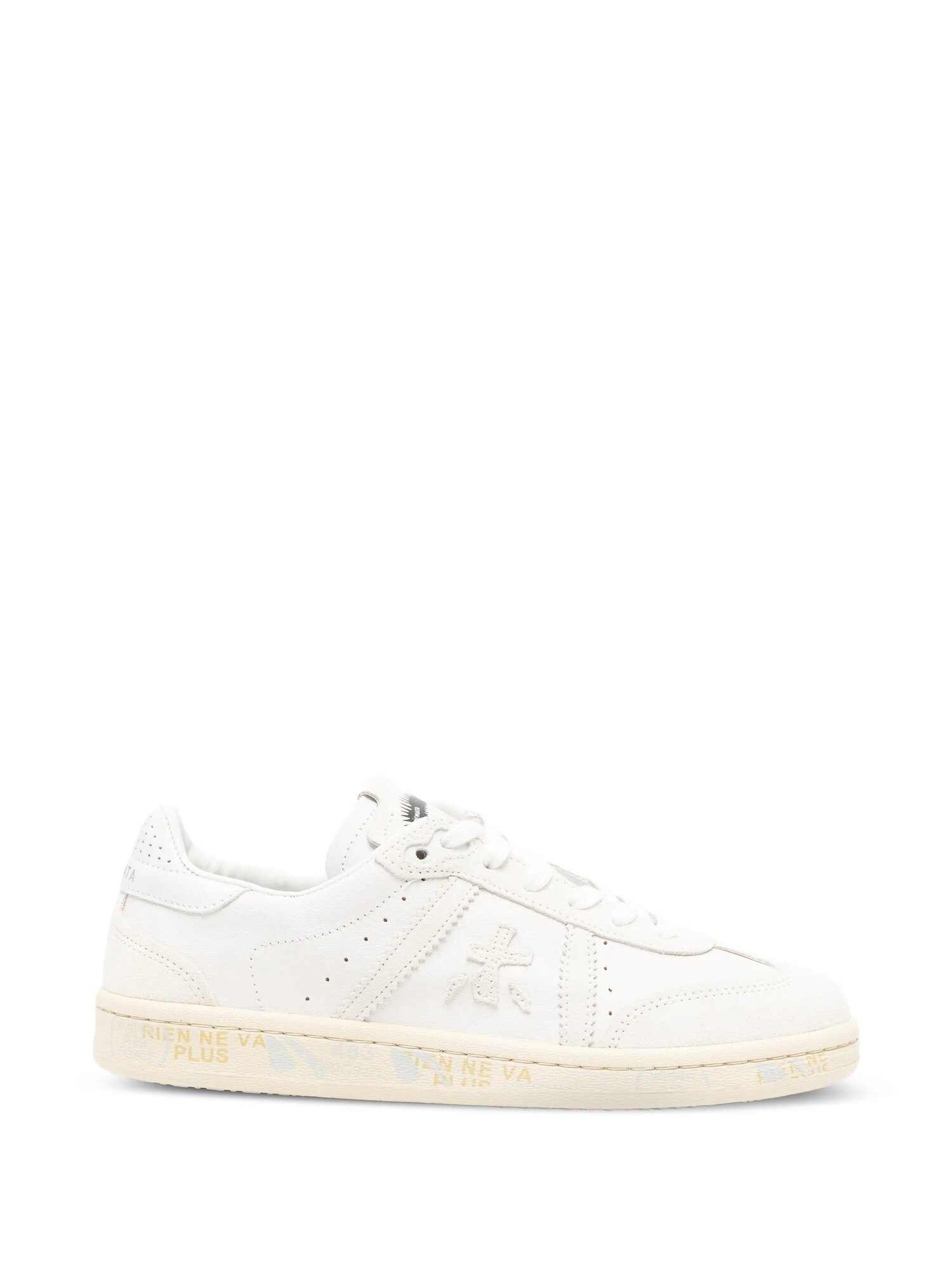 Кроссовки Perforated leather sneakers