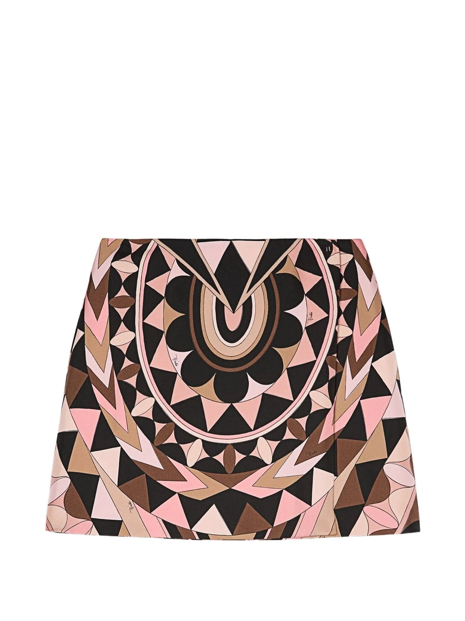 Юбка Geometric-print mini skirt