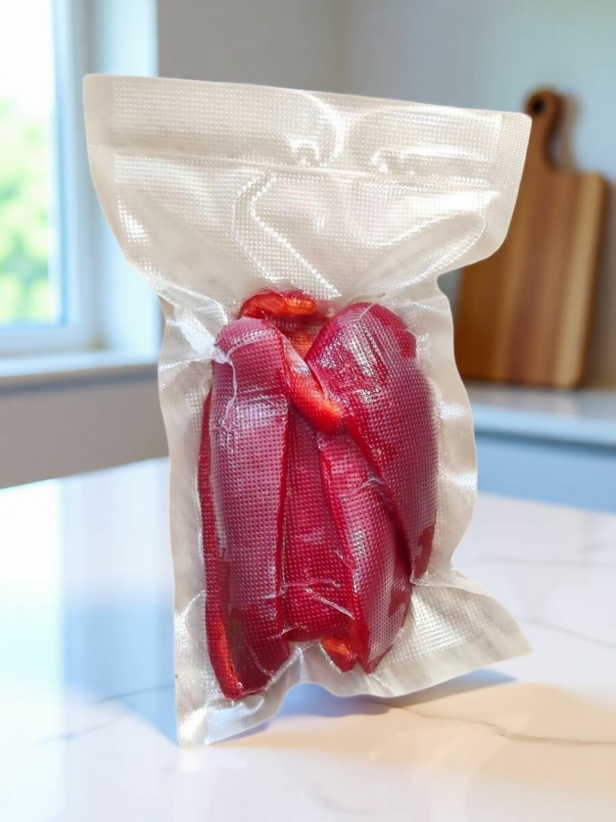 Вакуумные пакеты для продуктов в рулоне.
