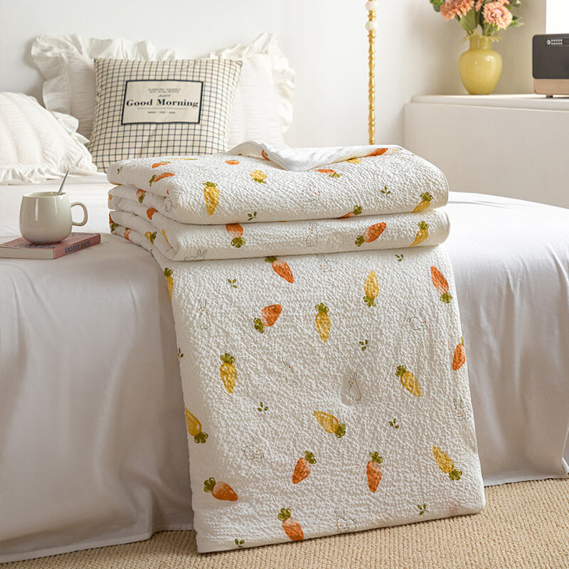 Strawberry Summer Bubble Blanket, Kids & Adults, Grade A, Machine Washable, 150x200 / 200x230 cm, Antibacterial