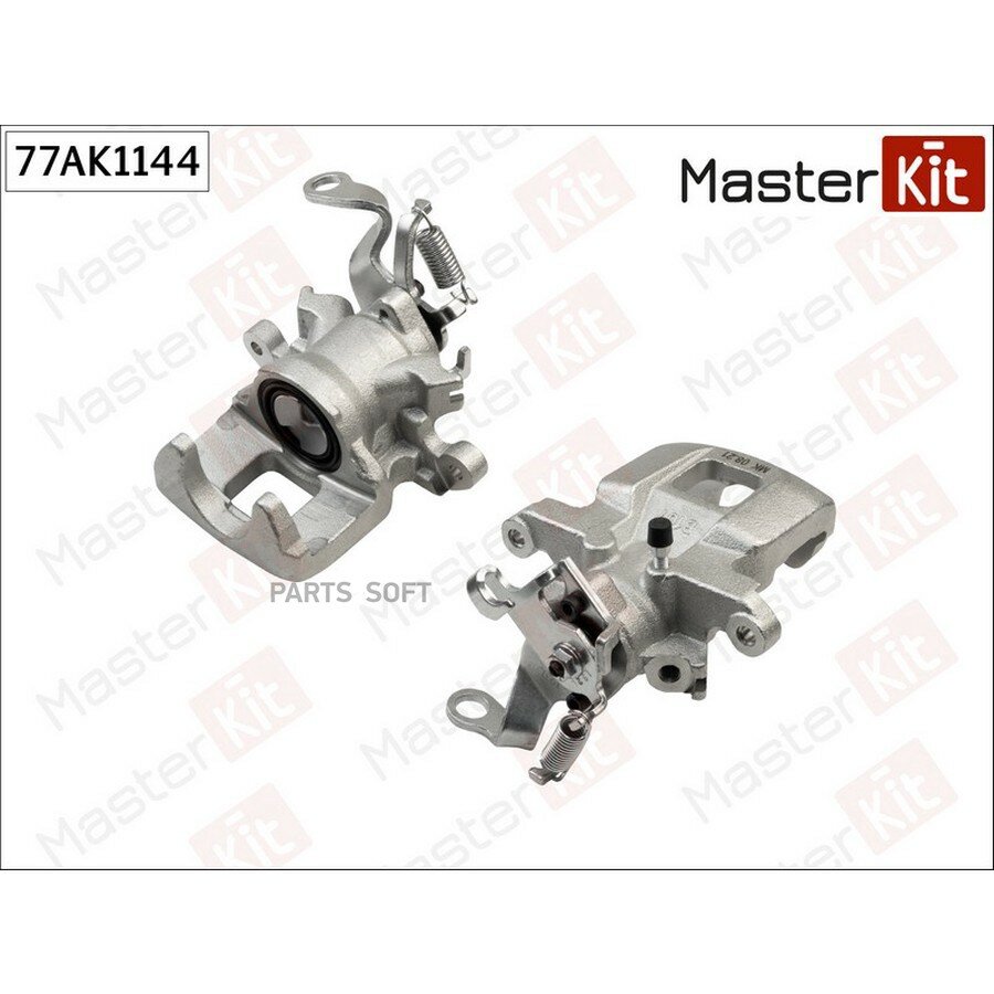 MASTERKIT 77AK1144 Суппорт тормозной зад. лев. Citroen C4 Aircross 10-, Mitsubishi ASX(GA_W_) 10-