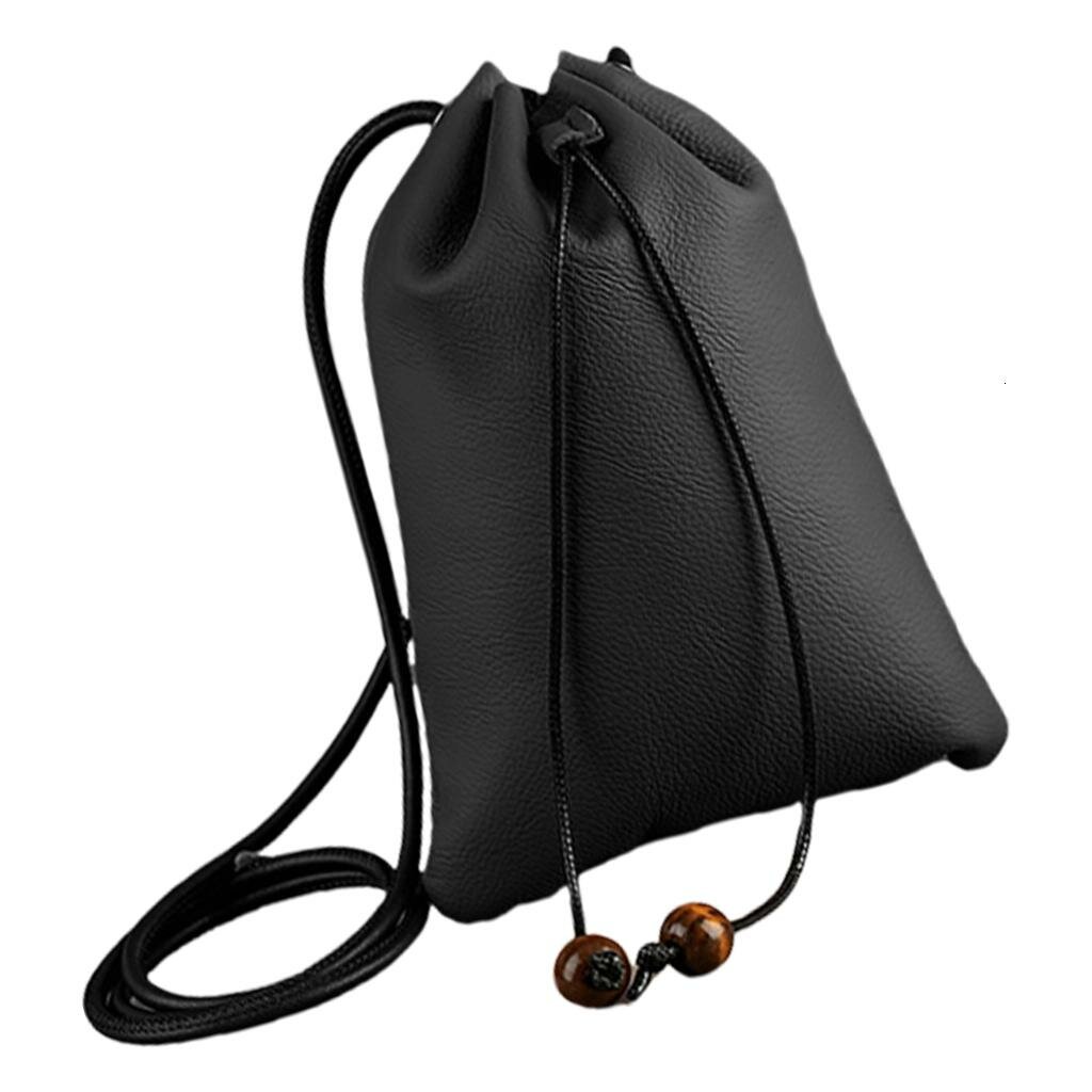 Кошельки-мешочки из ПУ кожи, Черный