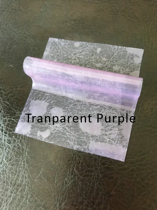 Латексная маска на голову прозрачный капюшон Фиолетовый, L, Transparent Purple