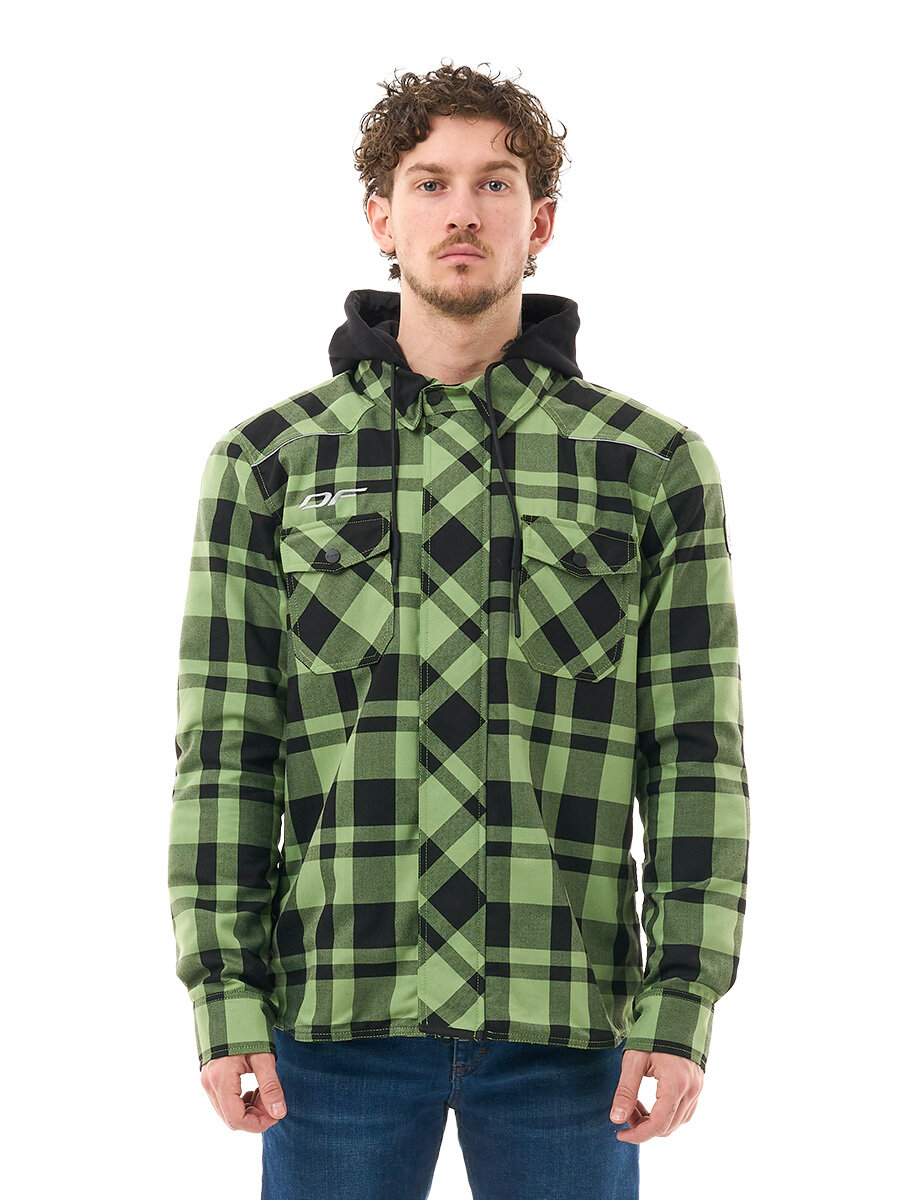 Моторубашка мужская Dragonfly STREETFIGHTER 2025, с сменной защитой