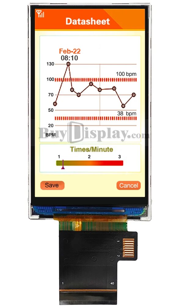 3-дюймовый 360x640 IPS TFT ЖК-дисплей Интерфейс SPI + RGB Контроллер ST7701