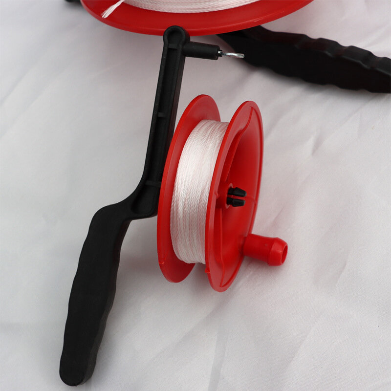 Аксессуары для катушек для воздушных змеев, детское оборудование для запуска воздушных змеев, маленькое красное колесо для надувания воздушных шаров, катушка для лески для воздушных змеев.