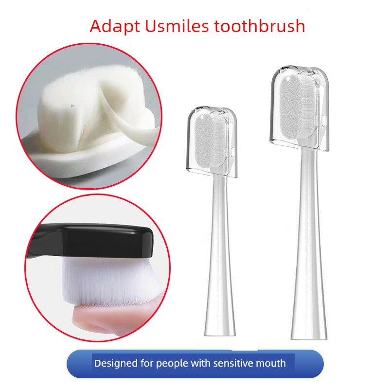 Подходит для насадки электрической зубной щетки usmile Y1S/Y2/P1/P3/U1/U2U3U4/Y4, супермягкая чувствительная насадка