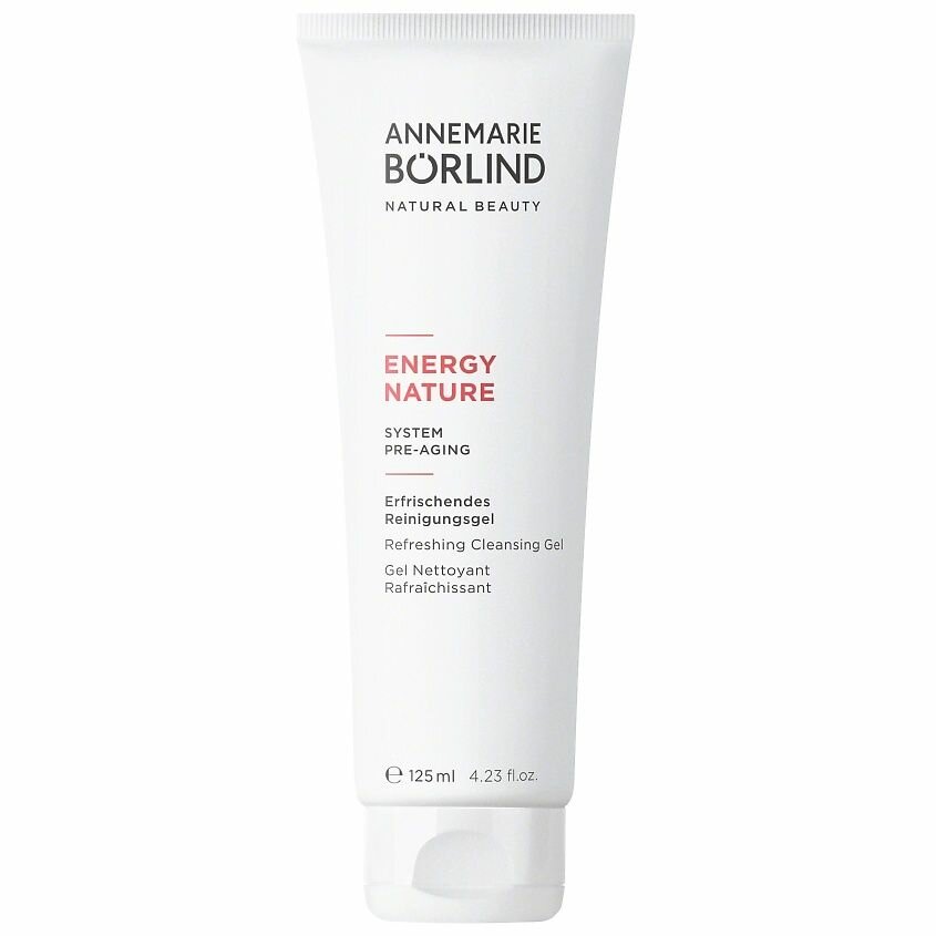 ANNEMARIE BORLIND Гель для умывания освежающий для нормальной и сухой кожи Energynature Refreshing Cleansing Gel, 125 мл