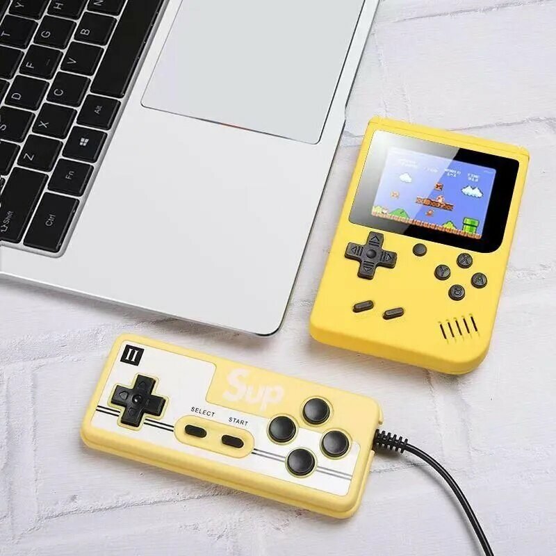 Двойная ретро-ностальгическая портативная игровая консоль "500 в одном"