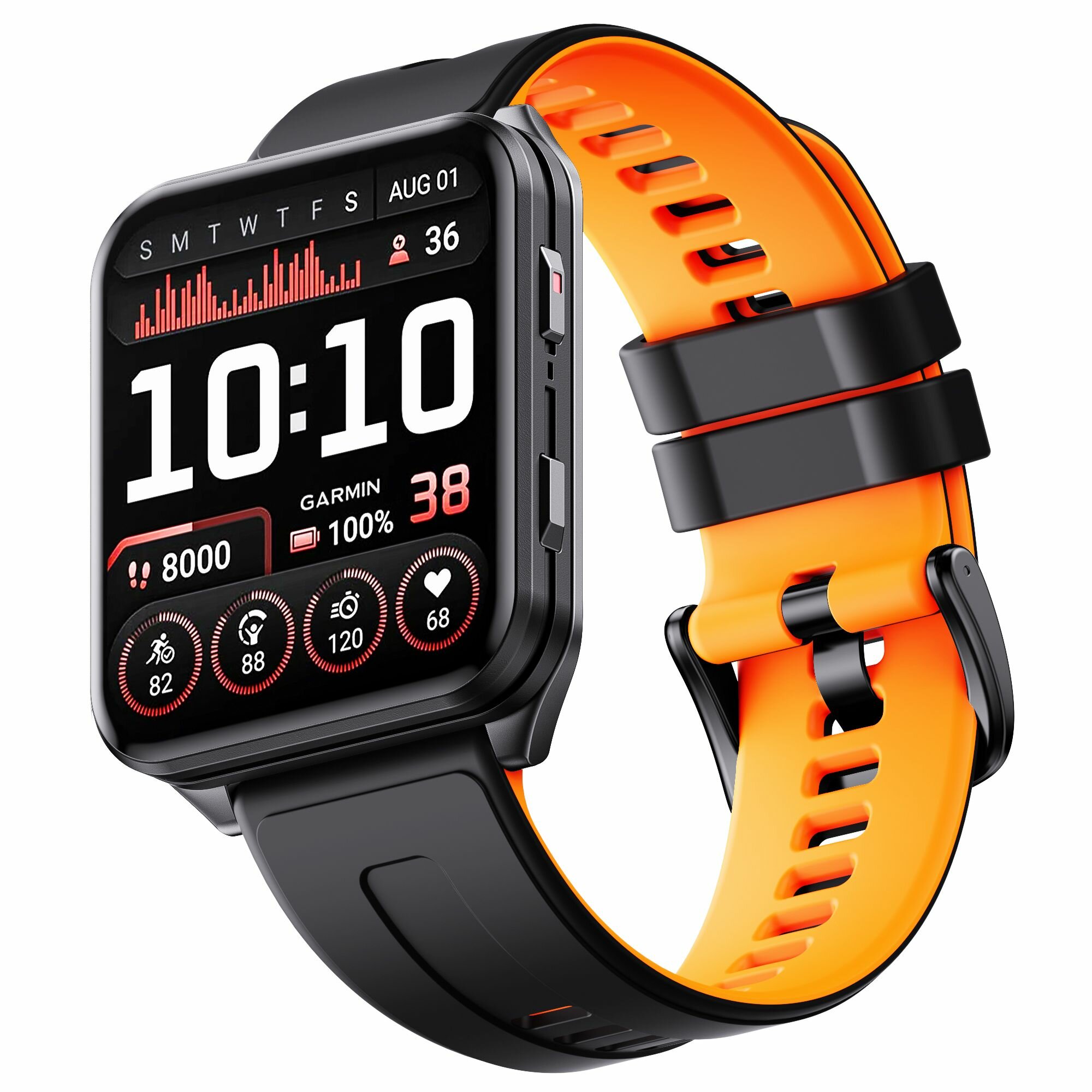 Сменный браслет Venu X1 Band, выполненный из силикона премиумкласса, представлен для часов Garmin Venu X1 в размере 24 мм. Универсальный аксессуар спортивного типа, предназначенный как для мужской, так и для женской аудитории, является бестселлером и идеал