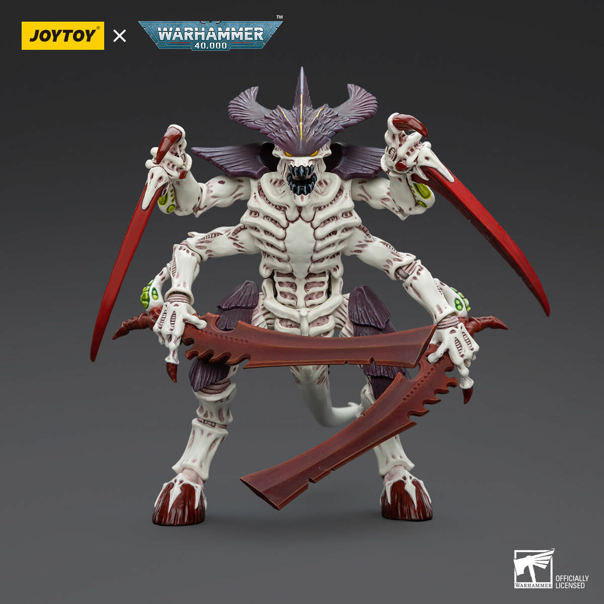 JOYTOY Dark Source Warhammer 40K Тиранид Зерг Левиафан Улей Флот две подвижные фигурки солдат в масштабе 1:18, с которыми можно играть