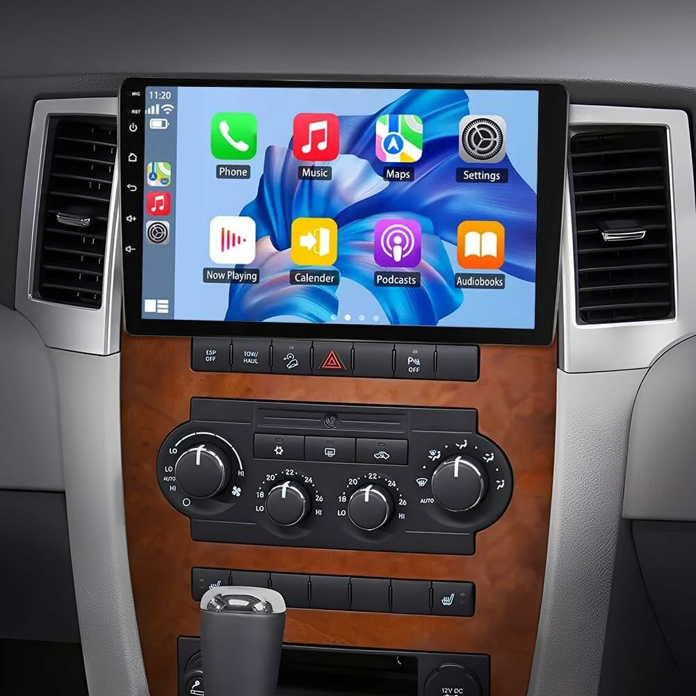 Автомобильная стереосистема Android 13 для Jeep Grand Cherokee 2005-2011 гг, головное устройство GPS Navi, 2 Din,