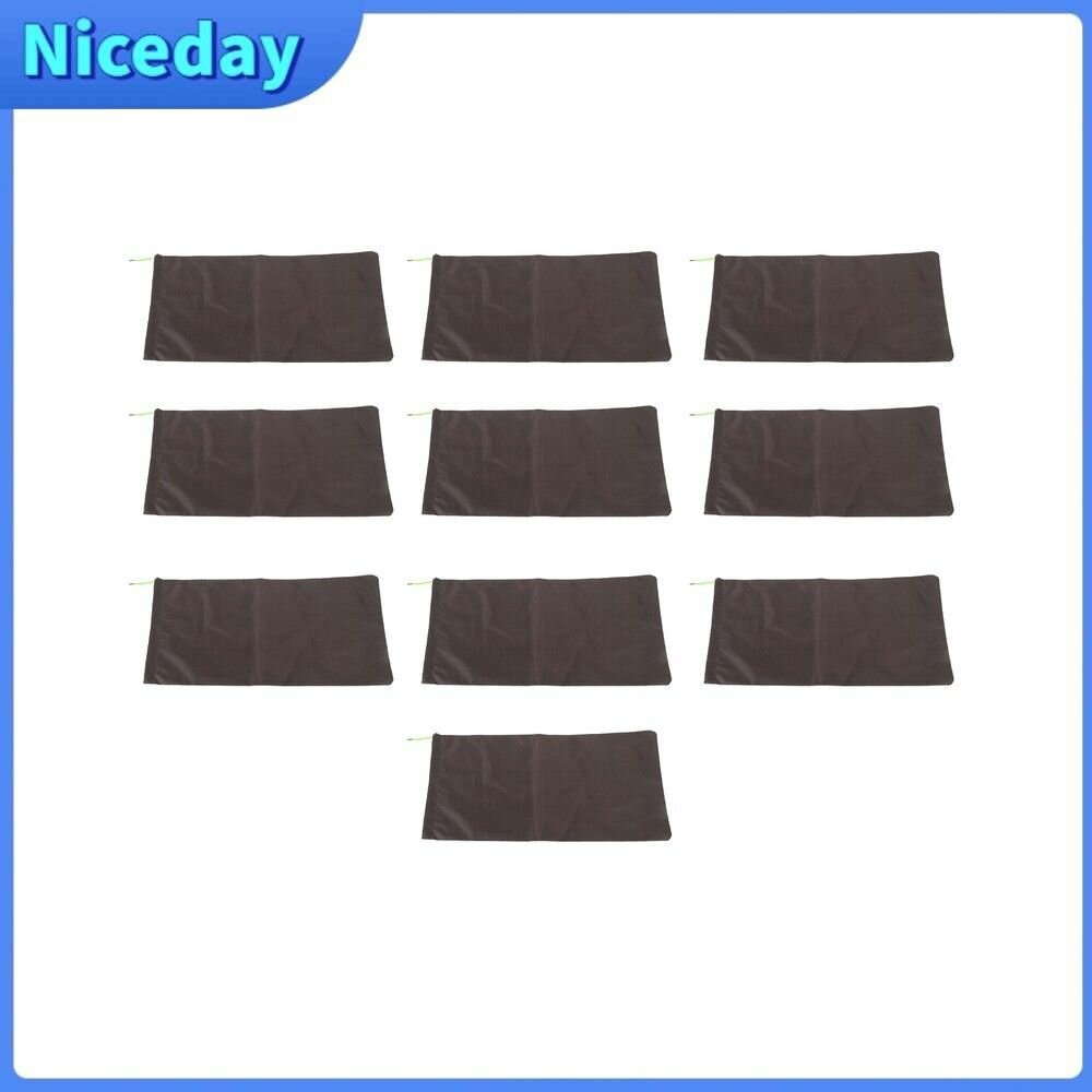 Мешки для песка из полиэстера, цвет кофе, комплект 10 штук