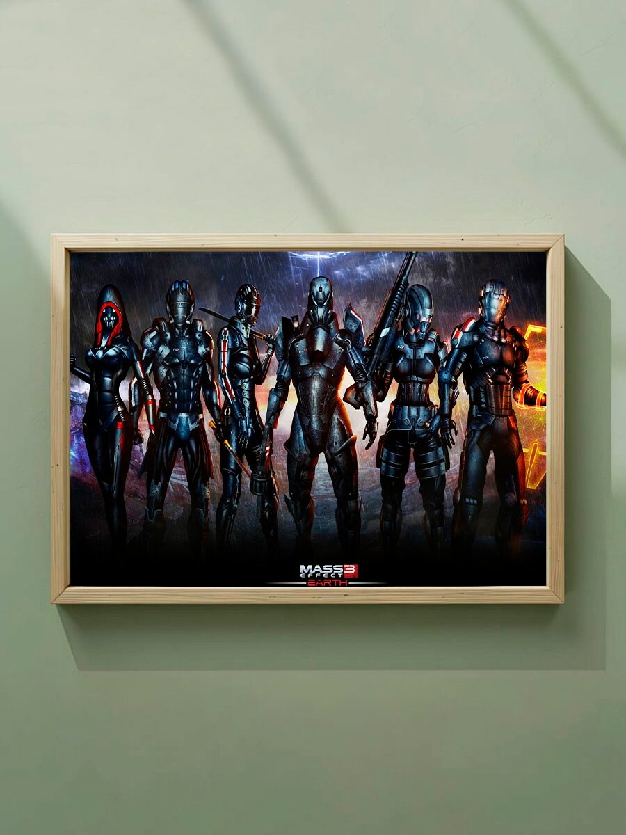Постер, плакат на стену Mass Effect (А3)